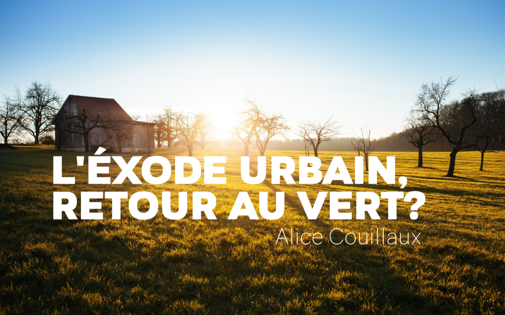 L’exode urbain, retour au vert? - Blog de l'ISIGE - MINES Paris